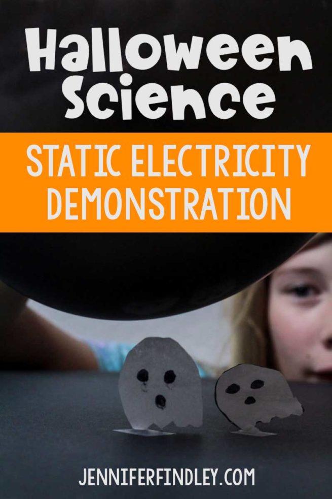 Halloween Science Experiment | Static Electricity Demonstration ...