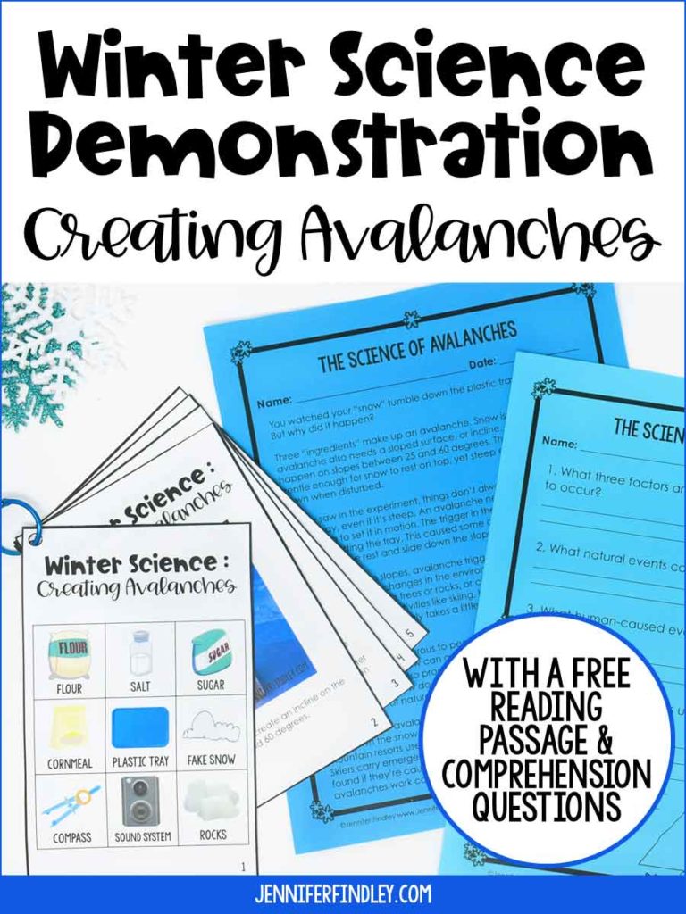 Winter Science Demonstration: Creating Avalanches