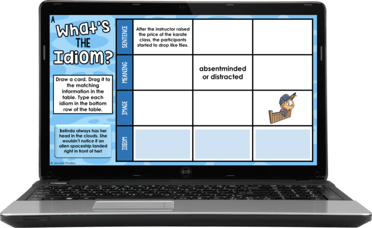 Free Idiom Activities for 4th-5th Grade Grammar