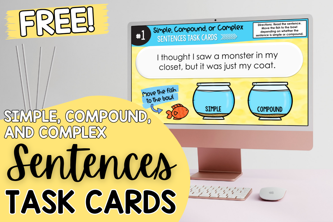 Free Simple, Compound, and Complex Sentences Activities
