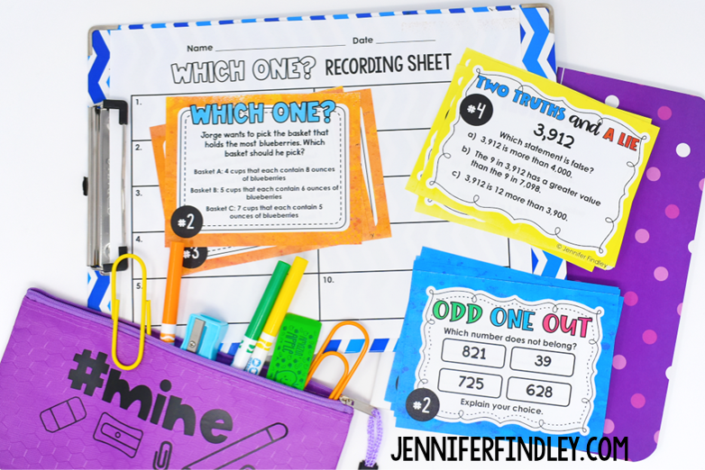 Using Math Warmup Activities (Free Starter Pack)