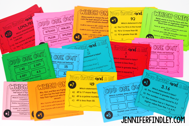 Using Math Warmup Activities (Free Starter Pack)