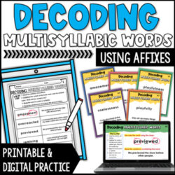 Decoding Multisyllabic Words in Grades 4-5