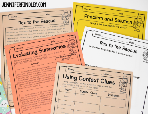 Free Groundhog Day Activities (4th & 5th Grade Reading)