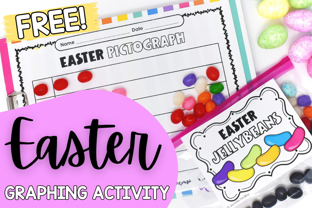 Free Easter Math Graphing Activity - Grades 3-5