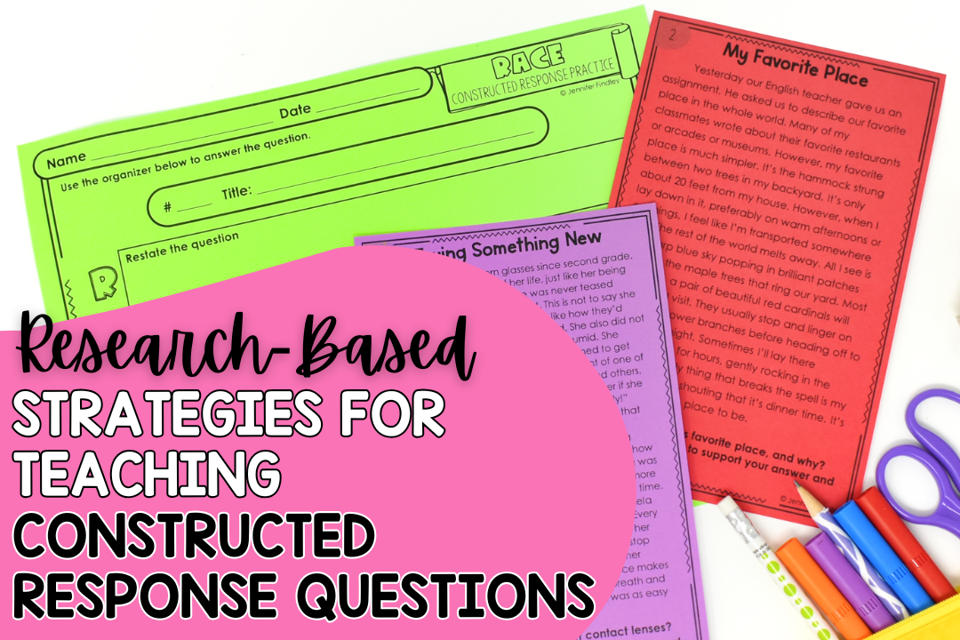 Research-Backed Strategies for Teaching Constructed Response Questions ...