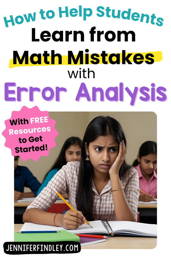 How to Help Students Learn From Math Mistakes with Error Analysis ...