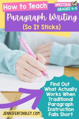 How to Teach Paragraph Writing in 4th and 5th Grade (So It Sticks ...
