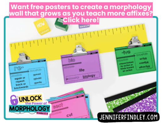 Year-Long Morphology Roadmap | How to Teach Prefixes, Suffixes, and ...
